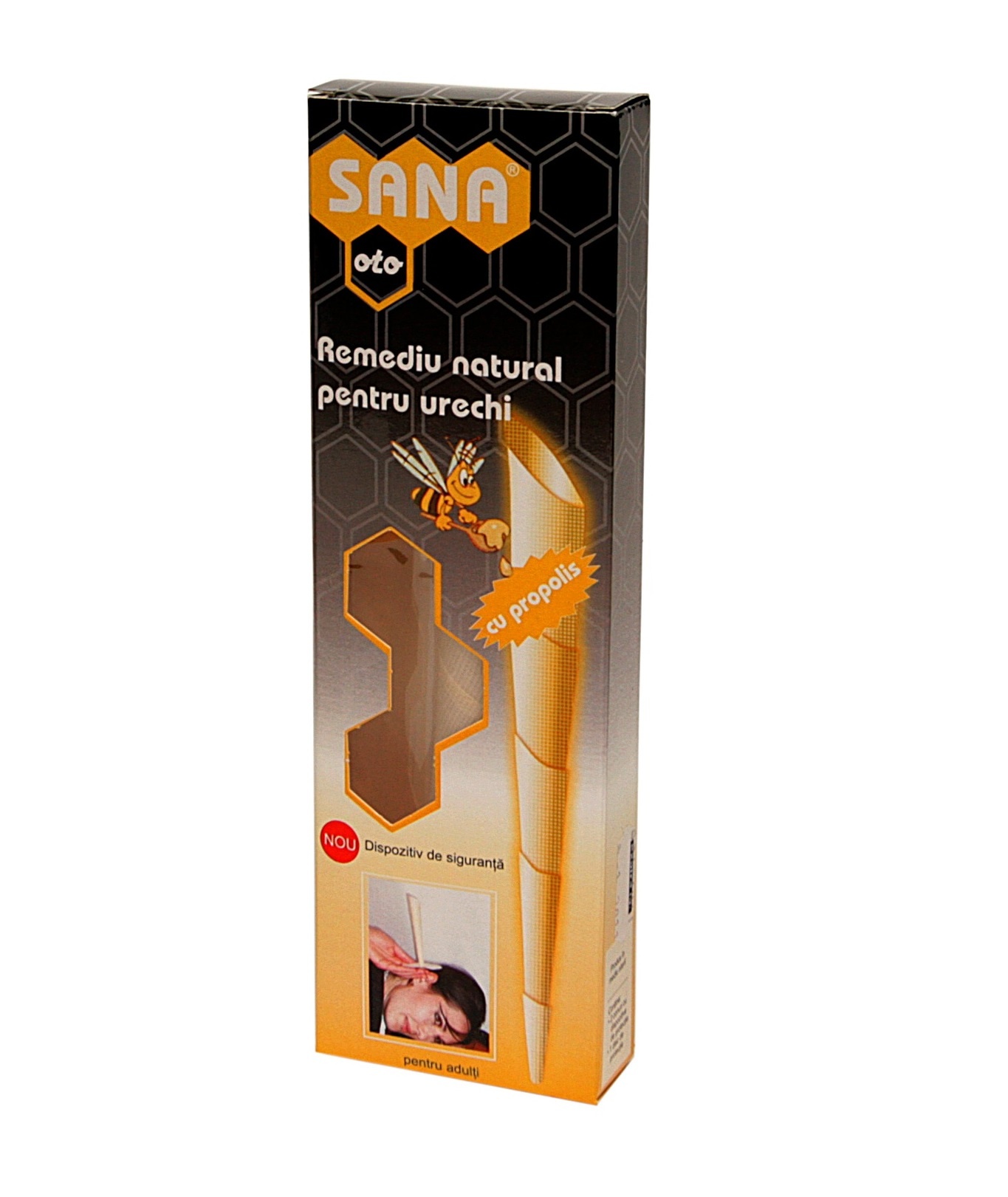 Conuri remediu natural pentru urechi adulti, 2 bucati, Sana | Ortoshop ...